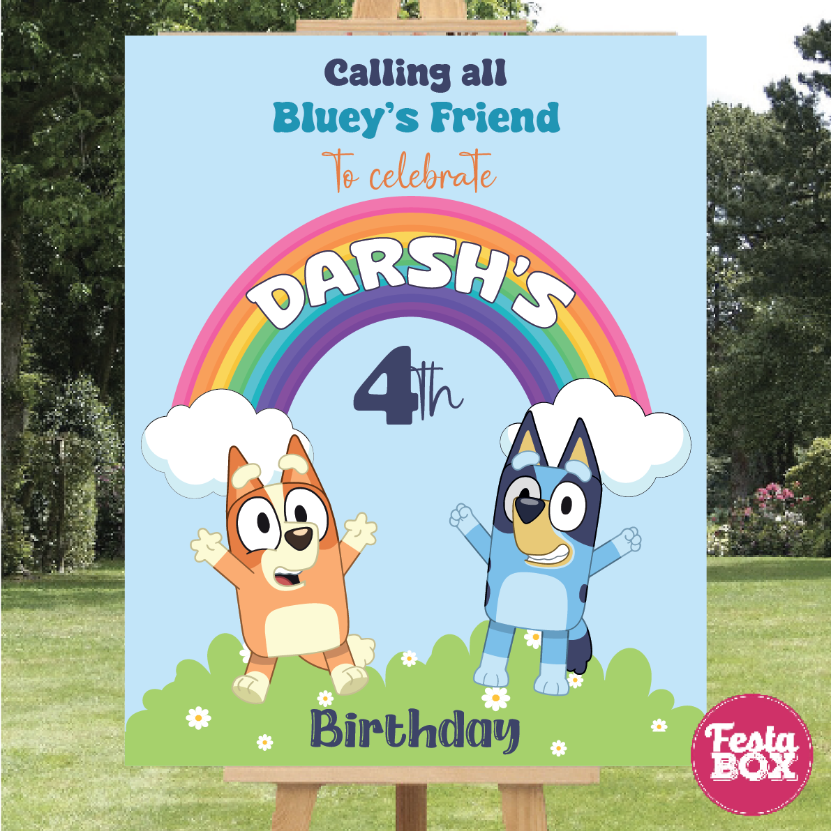 Birthday Party - Bluey Theme – Festabox
